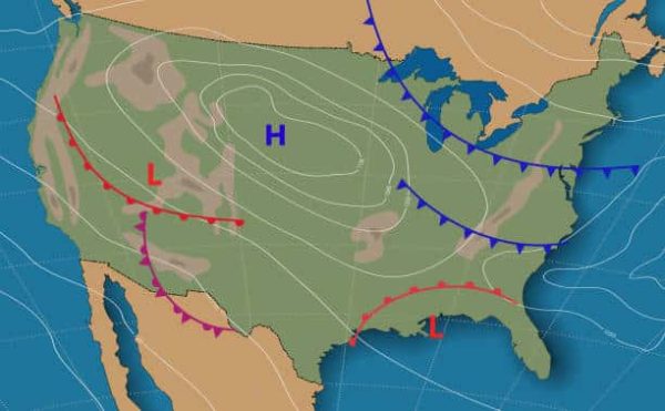 How to Read a Weather Map Like a Professional Meteorologist | Weather ...
