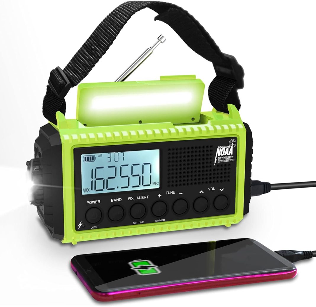 Raynic 5000 Solar Hand Crank Emergency Radio Review | Weather Radio Review