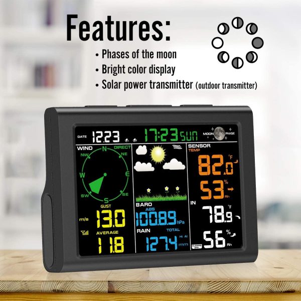 Sainlogic Professional WiFi Weather Station with Outdoor Sensor Review ...