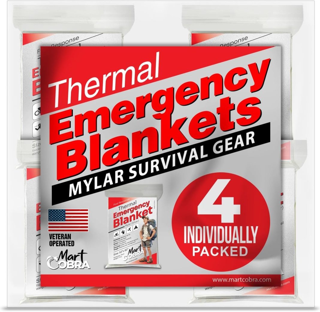Emergency Blanket 4-Pack Review — 2026 Verdict & Value | Weather Radio ...